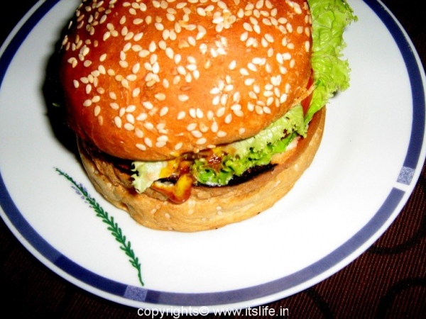 Vegetable Alu Patties Burger | Vegetable Burger Recipe | Burger Recipe