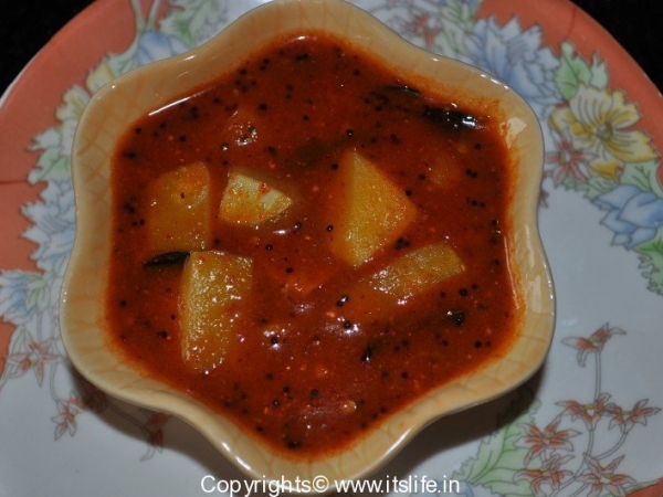 Mavinakayi Gojju Recipe | Mango Gojju Recipe | Gojju Recipe | Karnataka ...