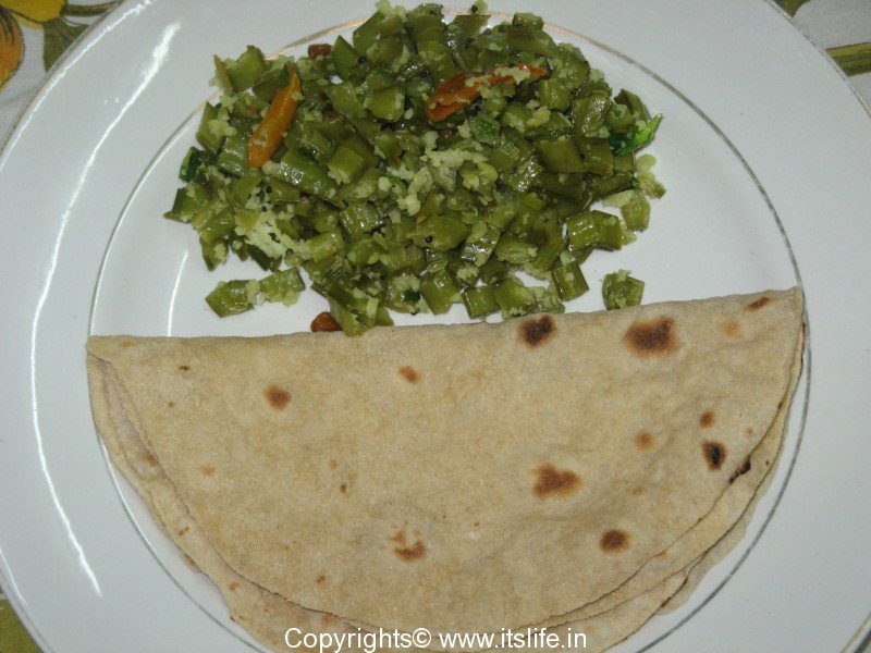 Cluster Beans Palya Recipe | Karnataka Recipe | Gorikayi Palya ...