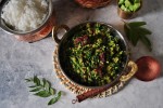 Soppina Palya - Healthy leafy side dish