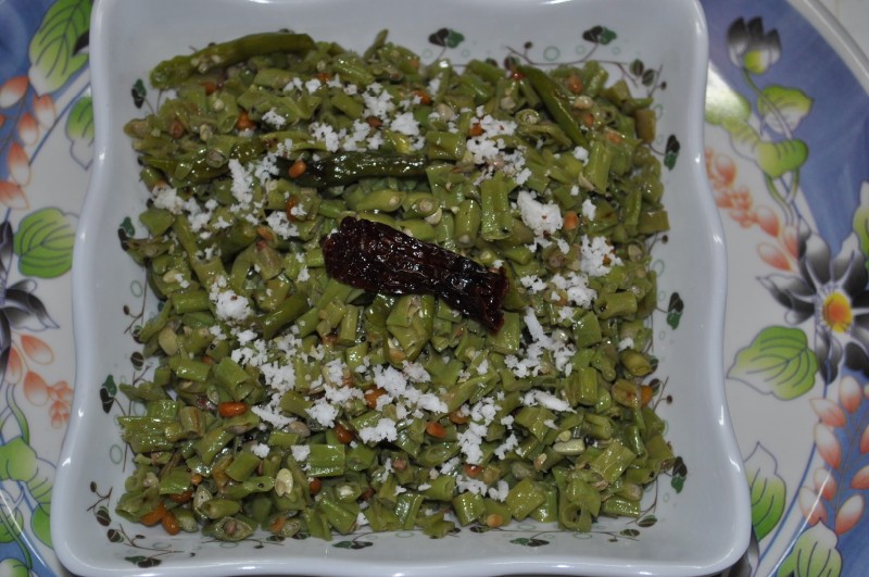 Alasande Palya Recipe | Chinese Long Beans Recipe